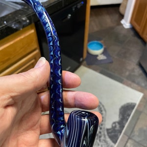 Wood Grain Gandalf Pipe Glass Wizard Pipe Lord of the Rings Pipe Hobbit ...