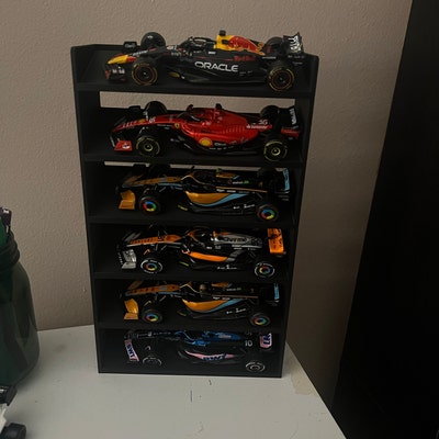 Hotwheel 10 Car Display Stand Industrial Design W Hidden Wall Mount ...