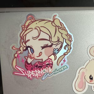 K/DA ALL OUT Holographic Stickers / K-pop Laptop, Water Bottle Decals ...