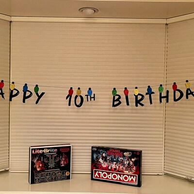 Stranger Things Banner, Stranger Things Party Banner - Etsy