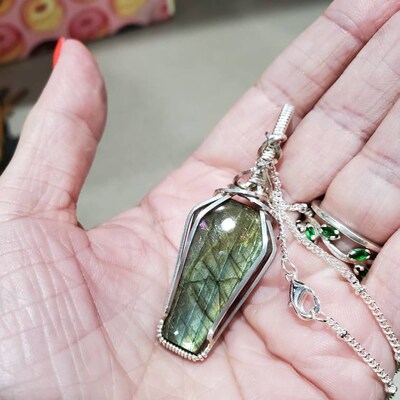 Mint Green Cats Eye Ring/rose Gold Cats Eye Ring/wire Wrapped Ring/wire ...