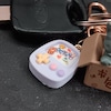 Chibi Iridescent Dinosaur Keychain - Etsy