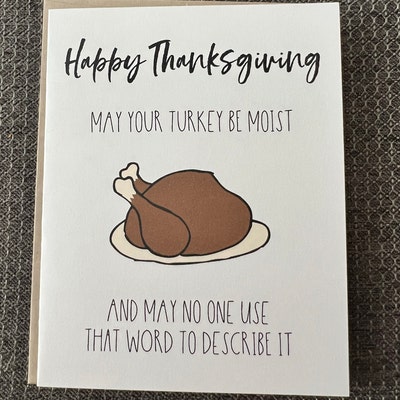 Funny Thanksgiving Card Thanksgiving Card Funny - Etsy