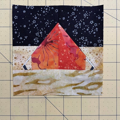 Camping Tent Paper-piecing Quilt Pattern, PDF - Etsy