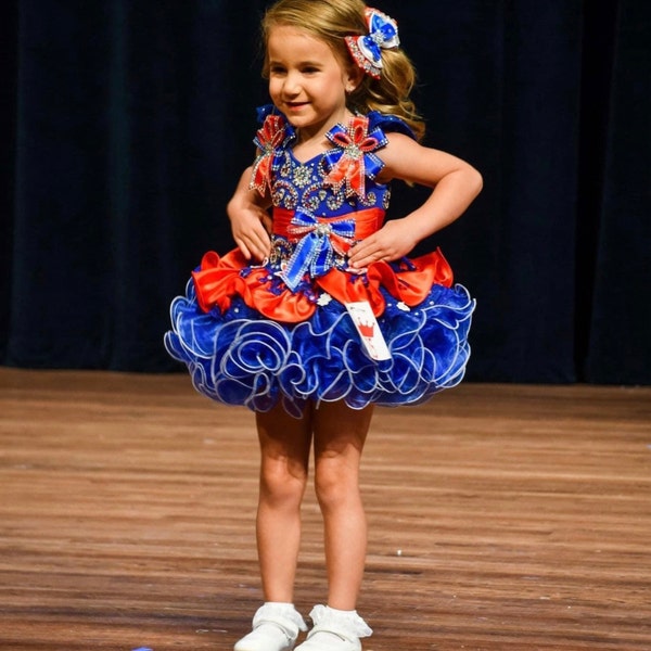 Star Spangled Dress, Independence Day Dress Pageant Dress, 4th of July ...