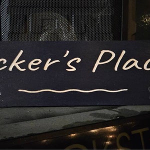 Deck Sign Deck Rules Wood Hanging Sign Outdoor Sign Deck Sign Patio ...