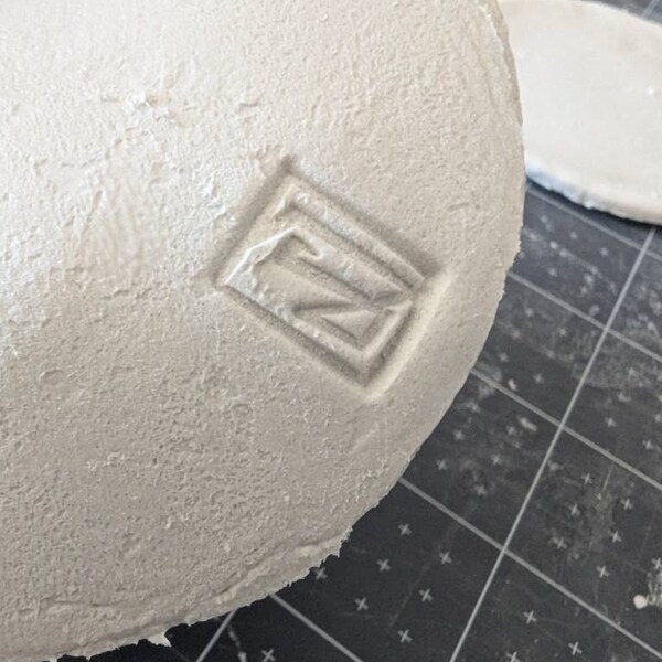 Custom Ceramic Stamp: Personalized Pottery Clay Stamp - Etsy