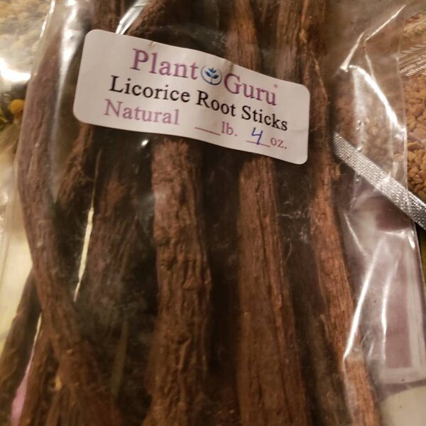 Licorice Root Chew Sticks 100% Pure Organic "natural Flavor" No ...