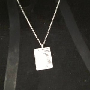 Silver Mens Necklace Pendant, Mens Silver Necklace for Men, Boyfriend ...