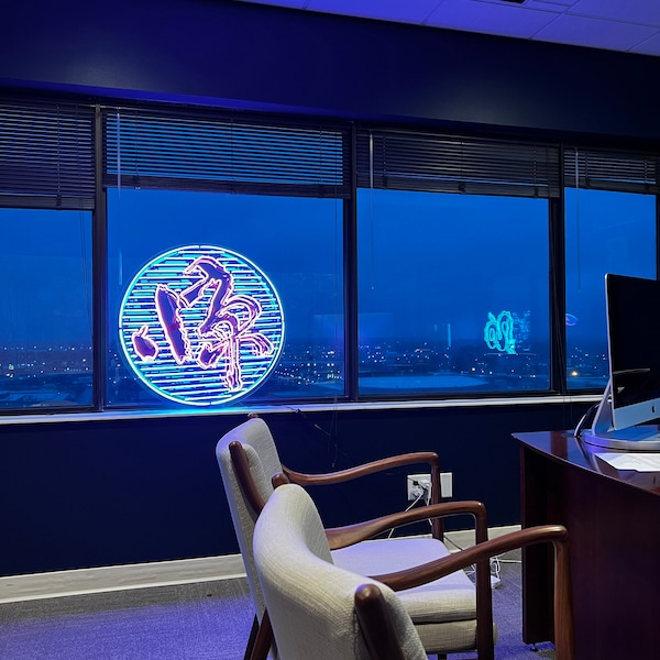 Kanji (origin) Real Neon Sign Scaled Replica From Blade Runner - Etsy