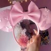 Spooky Mouse Spider Pink Ears, Mouse Ears, Minnie Mouse Inspired Ears ...