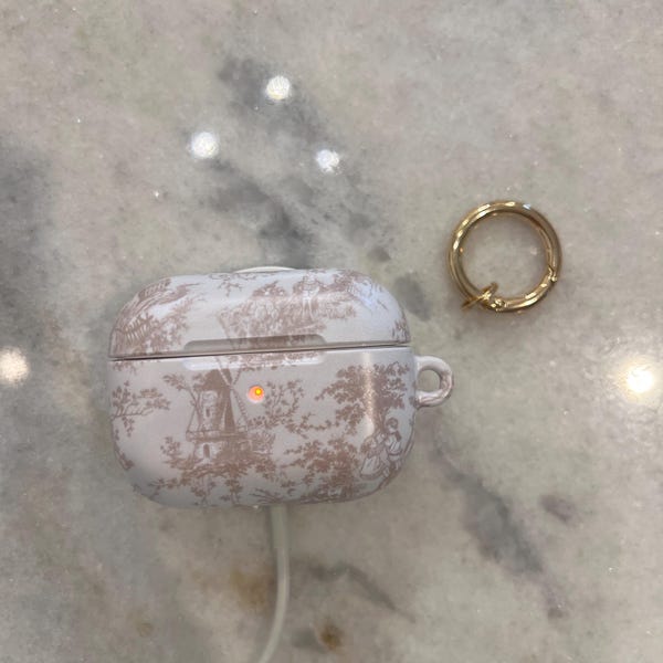 Toile AirPod Case Airpods Pro With Keychain, Airpods Max AP-WT - Etsy