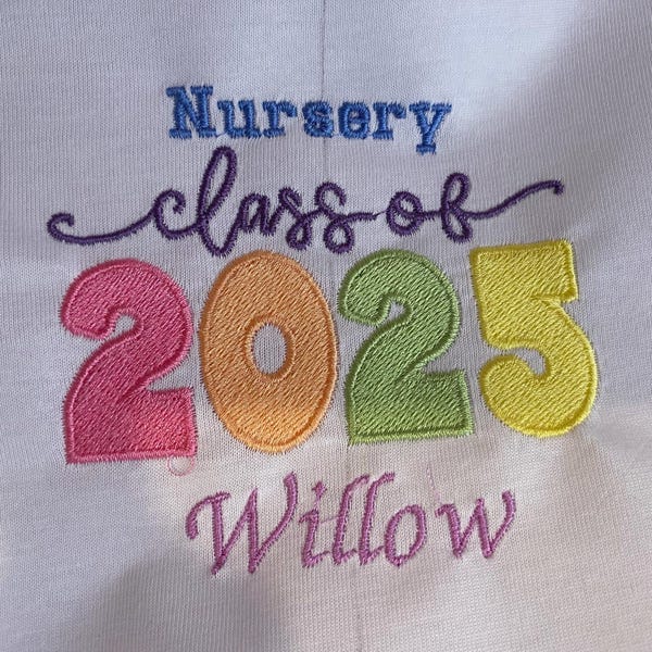 Graduation Embroidery Designs, College Graduation, 2025 Graduation, 6 ...