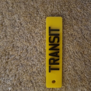 4D NUMBER PLATE KEYRING Lambo /hex Style - Etsy UK