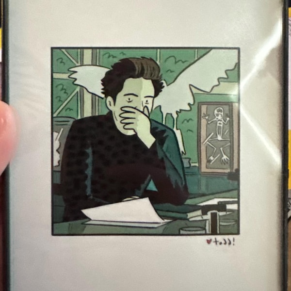 Comic Strip - the Sound of Sunshine - the Poet 4x6 Inch Print, Art ...