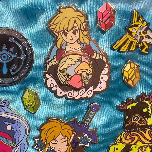 Mini Gem Pins | Crystal Cute Mini Multicolor Gamer Diamond Enamel Pins ...