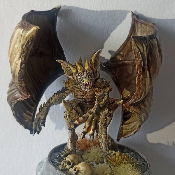 Vouivre Soldier Roar, 3d Printed RPG Miniature Model, Dugeons and ...
