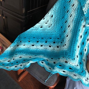 Victoria's German Shells Shawl Pattern / PDF Instant - Etsy