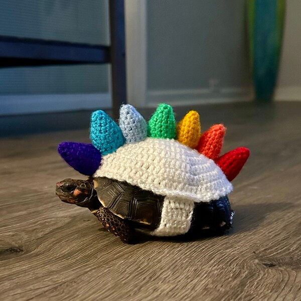 Tortoise Crochet Outfit Rainbow Dinosaur Tortoise Shell Costume on Sale ...