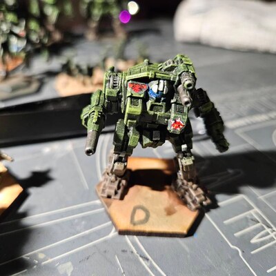 Battletech/citytech Mapscale Buildings Kiudo Fortress - Etsy