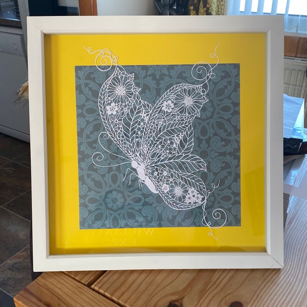 EMMA BOYES Papercut Template 'the Lakes' DIY - Etsy