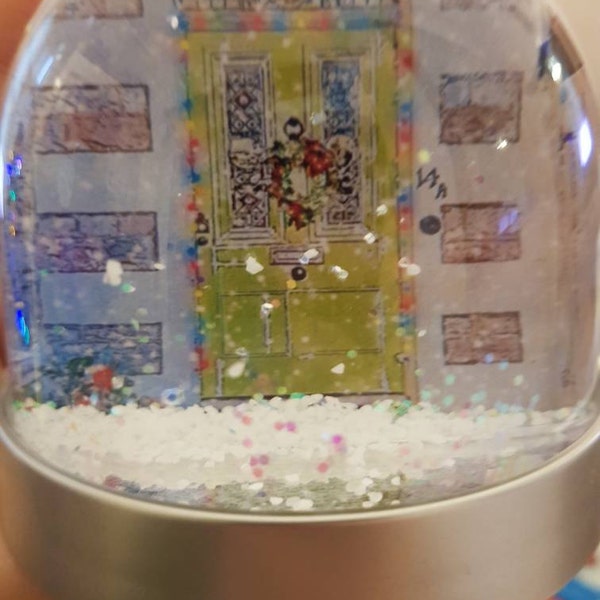 Custom Snow Globe • Personalised Snowglobe Christmas Gift Image Text ...