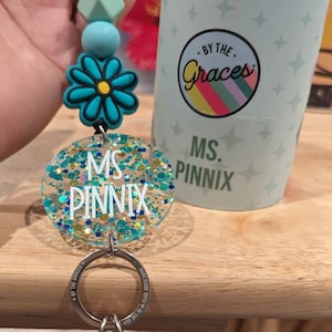 Groovy Sparkly Lanyard Personalized Lanyard for Badge 80's Lanyard ...