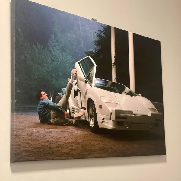 WOLF of WALL STREET Lambo Canvas Wrap - Etsy