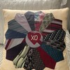 Memory Table Topper, Made From Ties or Shirts of Your Loved One - Etsy