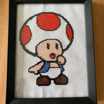 Toad Cross Stitch Pattern - Etsy