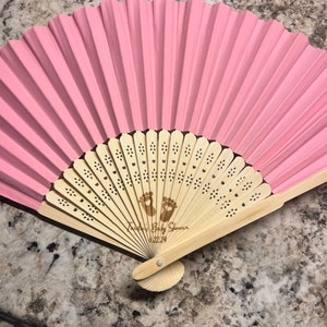 Quinceañera Favor Fans Personalized Birthday Party Fans in Bulk Sweet ...