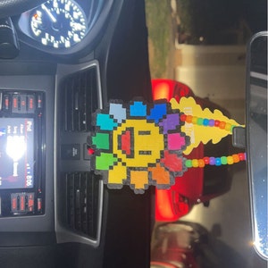 RAVE or BASS Barbie Perler Necklace - Etsy