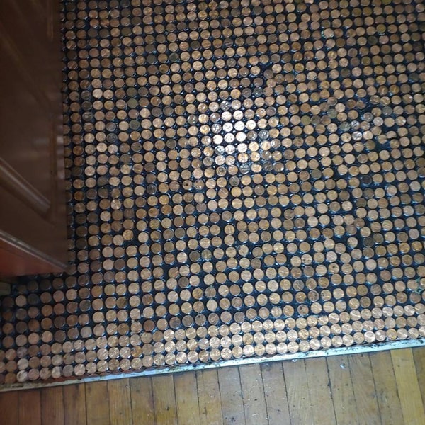 Pre-cut Penny Halves for Penny Tile Edging - Etsy