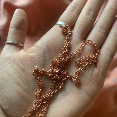 Copper Chain, Extra Copper Chain, Pure Copper Chain, Chain on Its Own ...