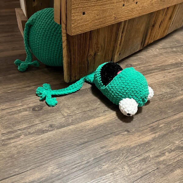 The Original Squashed Frog Door Stopper Amigurumi Instant Download PDF ...