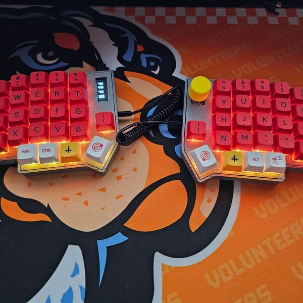 Lotus58 Split Mechanical Keyboard pixel - Etsy UK