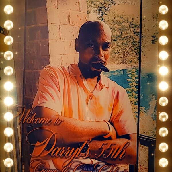 50th Birthday Photo Backdrop | 40th Birthday Photo Backdrop | Birthday ...