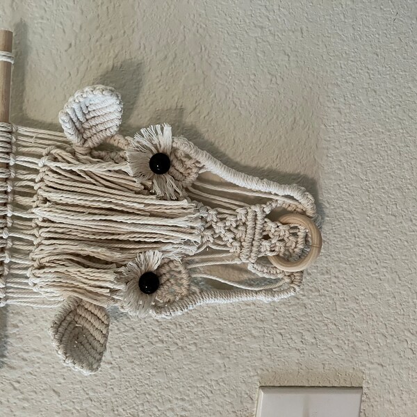 DIY Macrame Cow, Macrame Tutorial Pattern in ENGLISH, Macrame Highland ...