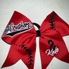 Pink Out Breast Cancer Awarness Cheer Bow Hope BCA Bow Perfect for ...