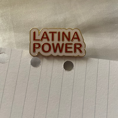 Latina Enamel Pin Latina Power Feminist Pin Latinx Latina Pins Latina ...