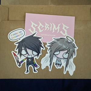 Emo Guy Sticker Y2k Mall Goth Scenecore Pop Punk Retro Music - Etsy