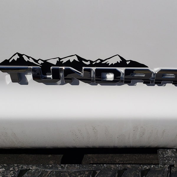 3rd Gen Tundra Mountain Decal, Tundra Mountain Decal, Tundra Decal ...