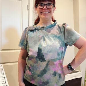 NOA Jumpsuit Digital Pdf Pattern Women Loose Fit Jumpsuit Sewing ...