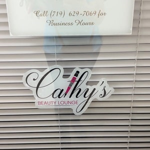 Custom Window Static Cling Decals Static Cling Signs Storefront Static ...