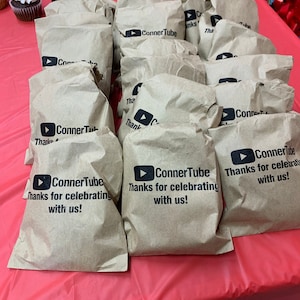 Wedding Program Bags Classic Monogram Program Bags | Etsy