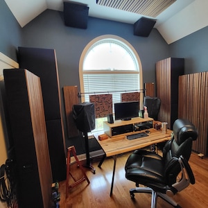 Nice-racks 2-space Studio Rack, Choose Your Depth, Choose Your Stain ...