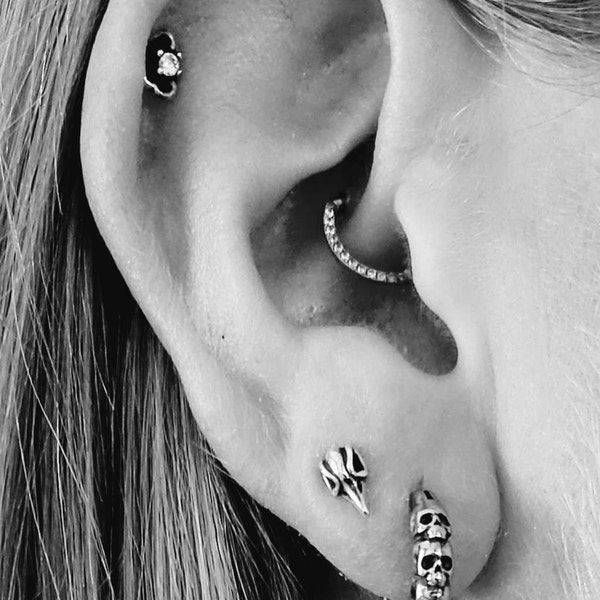 Gallows Noose Earrings | Gothic & Macabre Jewelery | Choice of Hoops or ...