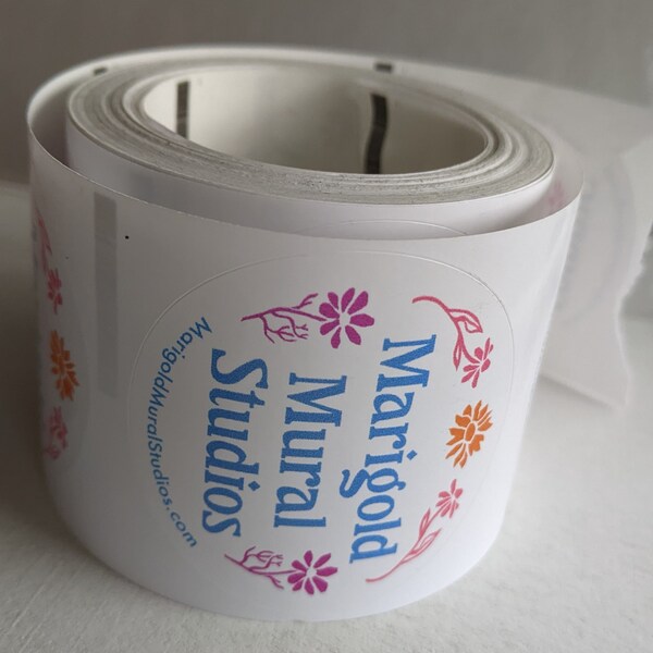 Custom 2x4" Roll Rectangle Stickers & Labels High Resolution and ...