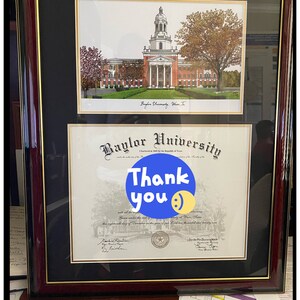 Four Certificate Frame Degree Framing Holds 4 Diploma Quadruple Documents Framing Professional ...