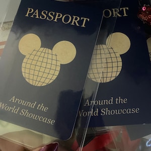 PRINTABLE PDF Drinking and Eating Around the World Showcase Passport - Etsy